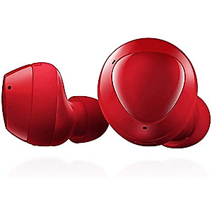UrbanX Earbuds Plus, True Wireless Earbuds w/Noise Isolation (Wireless Charging Case Included), Red