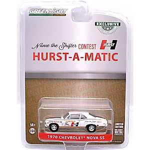 Greenlight 1:64 1970 Chevrole Nova SS 54th International 500 Mile Sweepstakes Hurst Performance Grand Prize Car 30305 [Shipping from Canada]