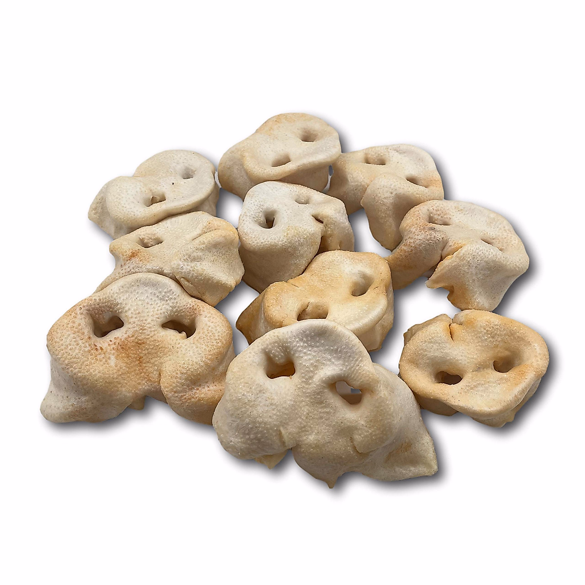 Top Dog Chews - Pig Snout Dog Treats, 12 Pack, American Made, All Natural, Long Lasting, Healthy Chews for Dogs, Perfect Training Treat for a Puppy or Small, Medium & Large Dogs (12 Pack)