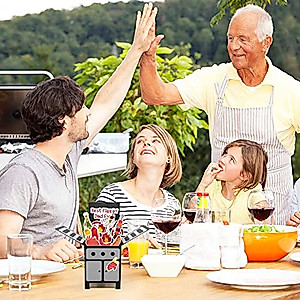 Mosailles Dad Birthday Card Christmas Greeting Thank You Gift Card For Father Husband Grandfather Brother Men Best Flippin’ Dad Ever 3D BBQ Pop Up Card With Envelopes And Notes