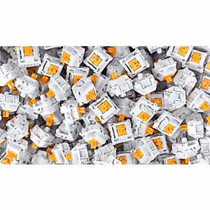 Glorious Panda Switch (Lubed Switches) - 36x Plate Mounted 3 pin Switches for Keyboard - Mechanical Keyboard Switches