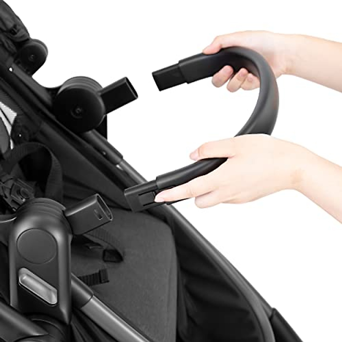 Evenflo Pivot Suite Travel System with LiteMax Infant Car Seat with Anti-Rebound Bar Devon Gray