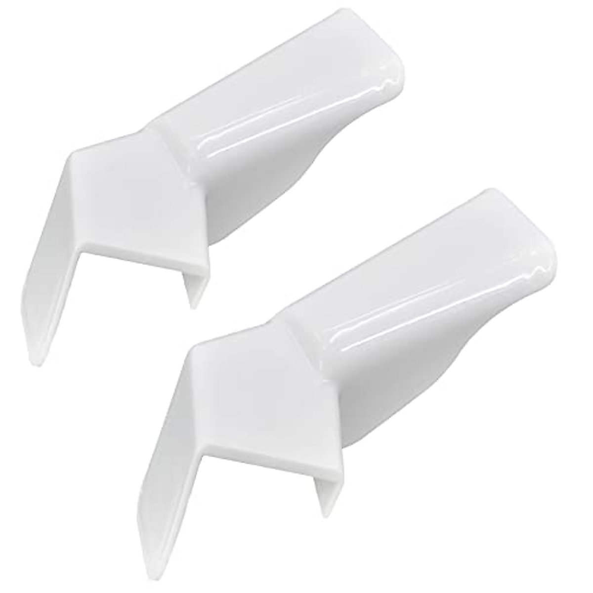 Rain Gutter Spout, RV Gutter Spouts, 𝑼𝒏𝒊𝒗𝒆𝒓𝒔𝒂𝒍 𝑺𝒊𝒛𝒆 to Protect The top of The RV in Rainy Days, Directs Rainwater Away from The Sides of Your RV, Left and Right Side, 2 Left & 2 Right）