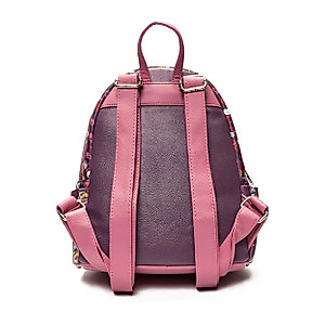 Loungefly The Nightmare Before Christmas Jack and Sally Hearts Mini Backpack