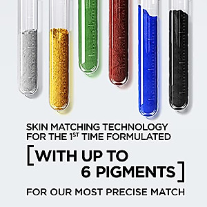 L'Oreal Paris True Match Super-Blendable Foundation, Medium Coverage Liquid Foundation Makeup, N6.5, Medium Deep, 1 Fl Oz