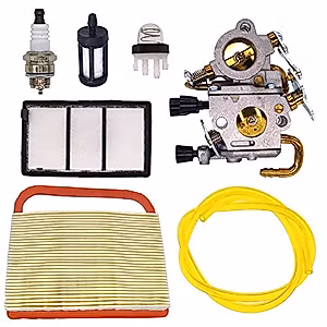 FitBest Carburetor with Air Filter for Stihl TS410 TS420 Concrete Cut-Off Saw Replaces 4238 120 0600 Zama C1Q-S118