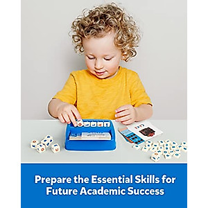 Coogam Matching Letter Game, Alphabet Spelling Reading Flash Cards, Math Number Words Puzzle Montessori Early Learning Educational Gift Toys for 3 4 5 Year Old Kids