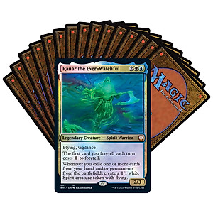 Magic The Gathering Kaldheim Commander Deck – Phantom Premonition | 100 Card Ready-to-Play Deck | Blue-White