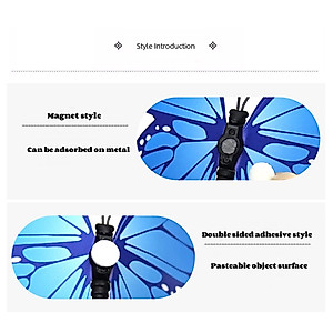 RENUIS 24pcs Butterfly Wall Decor,3D Butterfly Decals for Wall Sticker,Magnetic Butterflies Decor,Stickers for Kids Bedroom Party Wedding Crafts Decoration,Removable Mural Stickers Bedroom Decor