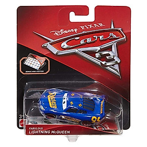 Disney Pixar Cars 3 Die-cast Fabulous Lightning Mcqueen Vehicle