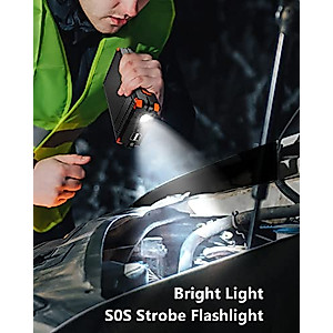 NEOQOQO Portable Car Jump Starter - 4250A Car Battery Jumper Box for Up to 10L Gas or 8L Diesel Engine, Safe 12V Jump Pack with Battery Booster Function Jumper Cables