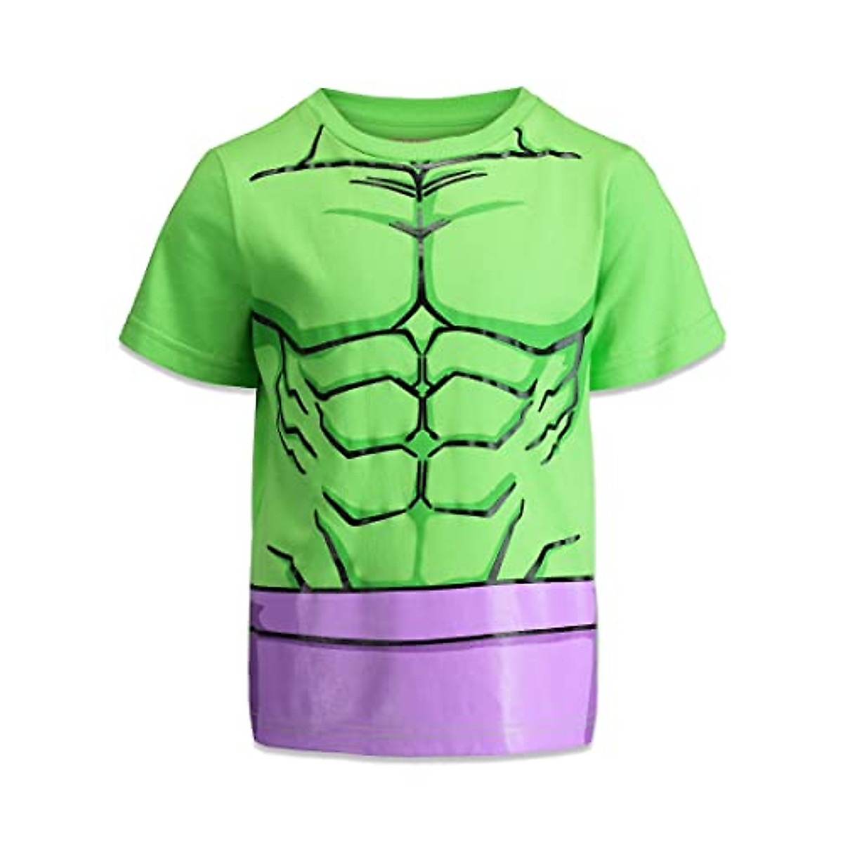 Marvel Avengers Iron Man Captain America Black Panther Big Boys 4 Pack Athletic T-Shirts 10