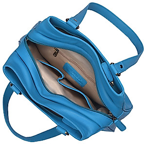 ROLANDO Dalia Women's Top-Handle Leather Handbag (Turquoise)