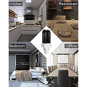 Dichroma 7W 41050 Replacement Bulbs Compatible with Dynatrap DT1050 DT1100 DT1210 DT1250 DT1260 1/2 Acre Insect and Mosquito Trap Light (2 Pack)