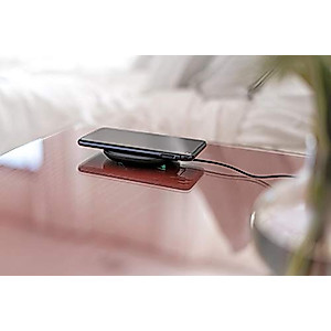 mophie Wireless 10W Charging Pad - Made for Apple Airpods, Iphone 11 Pro Max / XS Max, iPhone 11 Pro / XS, Iphone 11 / XR and Other Qi-Enabled Devices - Black, Model: 409903381