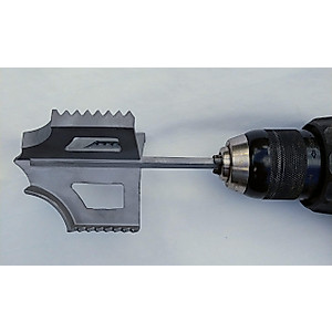 Garden Groomer - Soil Tiller, Weed Remover, Soil Digger, Auger, Drill Attachment for Gardening