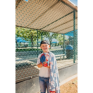 Copper Pearl Three-Layer Baby Blanket: Soft Baby Quilts for Boys and Girls | Breathable, Cozy, Toddler Blanket | Baby Quilt for Newborns | 46x46 Premium Polyester/Rayon | Slugger