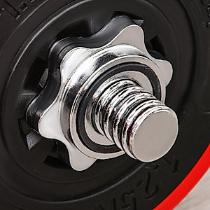 Soozier Adjustable Dumbbell Set, 66lbs Convertible to Barbell Weight Set for Home Gym Women and Men Weight Lifting Training