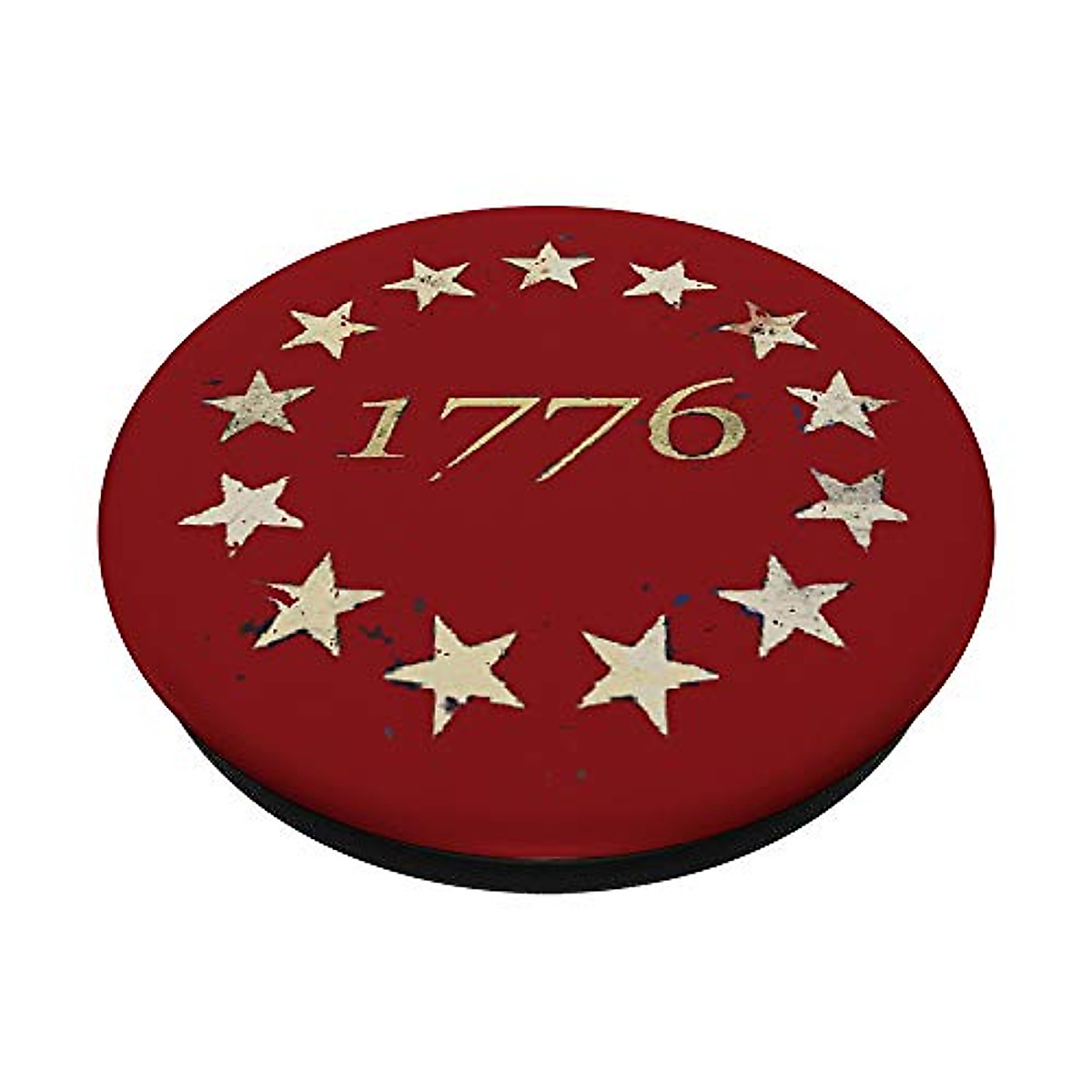 13 Star Flag Betsy Ross Distressed American Flag 1776 PopSockets Swappable PopGrip