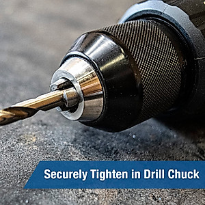 Century Drill & Tool, 26121, 21 PC Uest,Jobber Drill Bit,ProGrade, Cobalt Steel, High Speed Drill Bit Pack