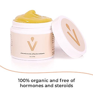 Vmagic by Medicine Mama’s Apothecary – Organic Vulva Balm, Intimate Skin Care – Relieves Feminine Dryness, Itching, Burning, Redness, Irritation – Hormone Free – 2 Oz