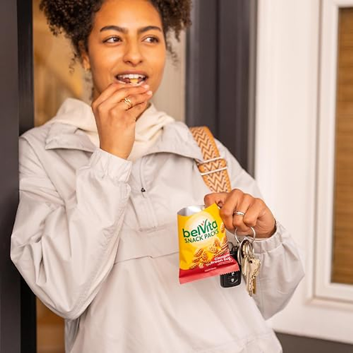 belVita Bites Breakfast Biscuits Variety Pack, 3 Flavors, 40 Snack Packs