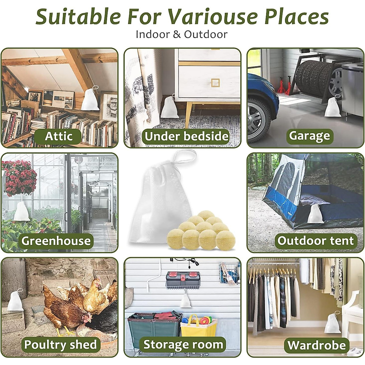 Cadorabo Mouse Repellent, Rodent Repellent Peppermint Oil to Repel Mice and Rats, Mice Repellent for House Squirrel Repellent for Attic Garage RV, Effective and Long Lasting 10 Pack Indoor&Outdoor Use