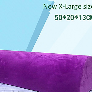 VENYAA Lumbar Support Pillow Foot Pillow Lumbar Pillow Latex Memory Foam Foot Pillow Removable Foot Relaxation Support Pad Massage Spa Tools