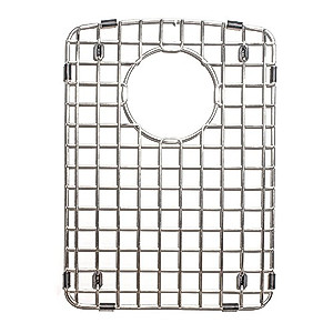 Franke Ellipse Stainless Steel Bottom Sink Grid, 10-Inches by 14-Inches - FBGG1014