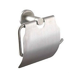 Brushed Round Base Towel Rack Paper Towel Holder Toilet Brush Single Rod Double Lever Single Hook, Double Coat Hook