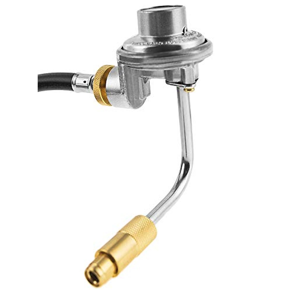 6FT Propane Adapter Hose, 1lb to 20lb Converter with Gas Regulator for Blackstone 17", 22" Tabletop Griddle, Pit Boss PB336GS 2 Burner Table top Gas Griddle and Dash Griddles
