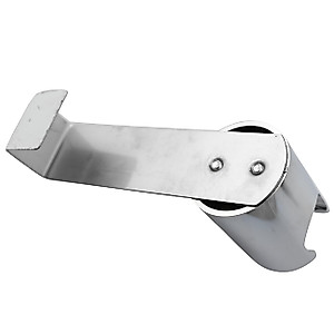 LQ Industrial 2pcs Shower Head Holder, 42x98mm Wall Mounted Toilet Bidet Spray Stand Sprinkler Head Bracket for Bathroom Storage Hooks