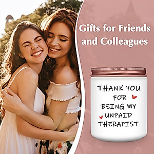 RIZOOCE Best Friend-Gifts for Women,Thank You Gifts for Women-Funny Birthday Thanksgiving Valentines Friendship Gifts for Friends,Coworkers Teacher Boss Employee Appreciation Candle Gifts 9oz
