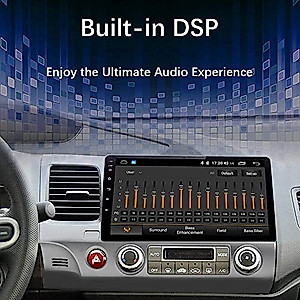 Car Radio Stereo for Honda Civic 2006-2011 with Backup Camera