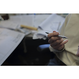 Zebra Pen M-701 Mechanical Pencil, Stainless Steel Barrel, Medium Point, 0.7mm, 1-Pack