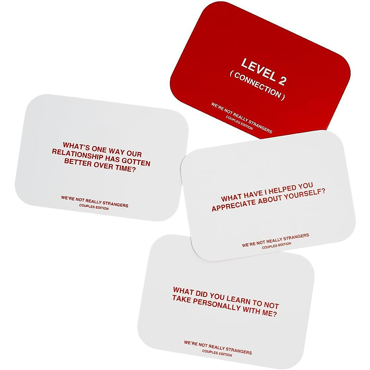 WE'RE NOT REALLY STRANGERS Couples Edition by We’re Not Really Strangers - Couples to Strengthen Their Relationship, 150 Questions and Wildcards for Date Night with Your Partner