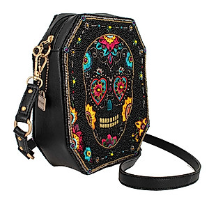 Mary Frances Face Crossbody Handbag, Multi