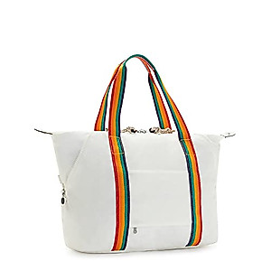 Kipling Art Medium Tote Bag Rainbw Alabastr