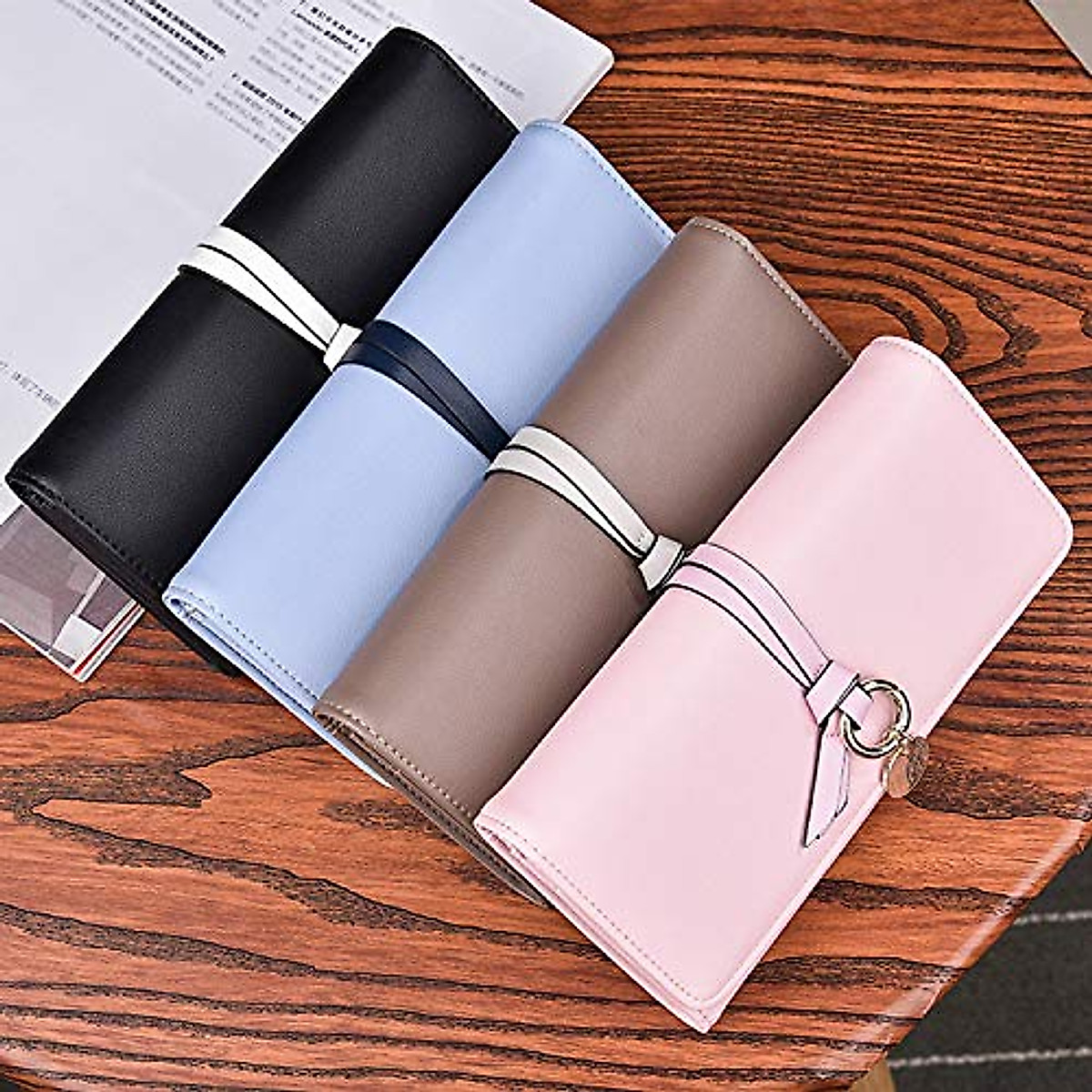 ZAIONE Solid Faux Leather Sheets: Colors Texture Leather 14Pcs 8x12 Inch A4 Soft PU Grain Red Brown Synthetic Leather Sheets for Bows Earrings DIY Craft