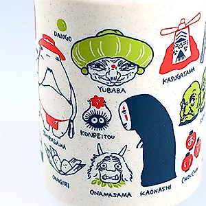 Studio Ghibli via Bluefin Benelic Spirited Away The Other Side of The Tunnel Japanese Teacup - Official Studio Ghibli Merchandise (BNL35581), 12 ounces