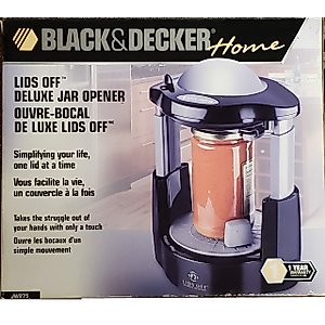 Black & Decker Lids Off Jar Opener Jw275