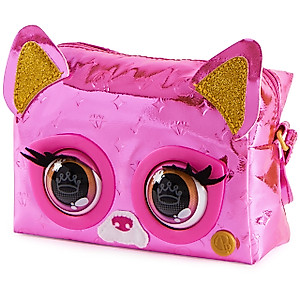 Purse Pets, Metallic Mood Flashy Frenchie, Interactive Pet Toy & Crossbody Kids Purse, over 30 Sounds & Reactions, Shoulder Bag for Girls, Tween Gifts