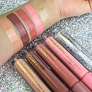 L.A. COLORS High Shine Shea Butter Lip Gloss, Playful, 0.14 Ounce (CLG936)