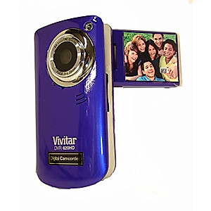 Vivitar DVR620-GRP Ultimate Selfie Digital Camera 5.1 MP with 1.8-Inch TFT LCD, Colors May Vary