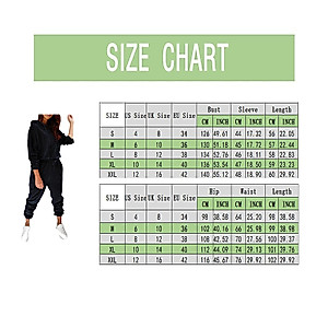 2 Piece Outfits for Women Sweatsuit Pullover Hoodie and Long Sweatpants Clubwear Tracksuit Sportswear Set