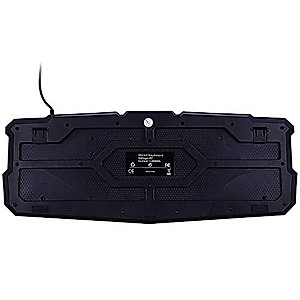 FidgetFidget Bilingual M-200 USB Wired 3 Colors Russian English Backlight Gaming Keyboard