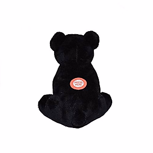 Wild Republic Wild Calls Black Bear, Authentic Animal Sound, Stuffed Animal, Eight Inches, Gift for Kids, Plush Toy, Fill is Spun Recycled Water Bottles, 6" (23312)