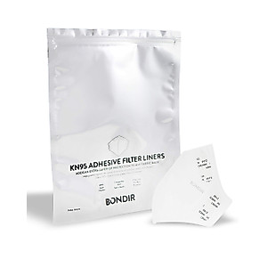 BONDIR Universal Replacement Mask Pro Liners - AIR GUARD PRO (24-PACK) Helps Filter Dust, Pollen, Allergens, and Other Particles (24-PACK)