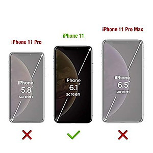 FlexGear Case for iPhone 11 with 2X Glass Screen Protectors [Full Protection] - Crystal Clear