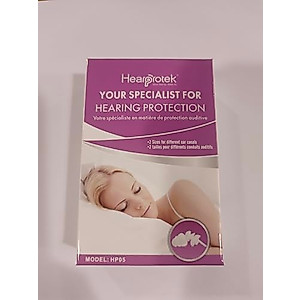 Hearprotek Sleeping Ear Plugs,2 Pairs Ear Plugs (32db & 30db) Ultra Soft Noise Reduction and Hearing Protection earplugs for Side Sleepers, snoring, Travel, Working, Safety (Pink)